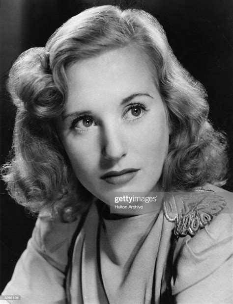 Jill Evans The British Film Actress At The Age Of Seventeen She