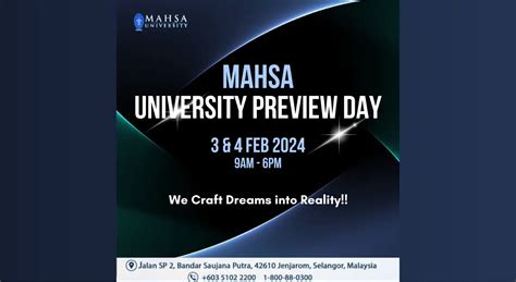 Mahsa Universitys Preview Day 3 4 February 2024
