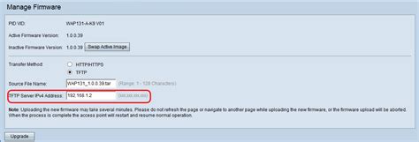 Firmware Upgrade On The Wap 131 Cisco