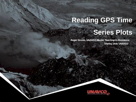 Pptx Reading Gps Time Series Plots Dokumentips
