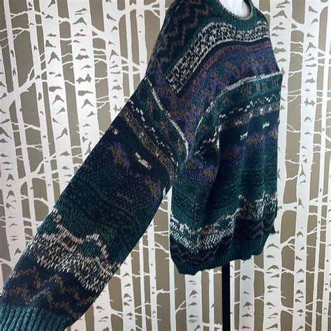 Michael Gerald Vintage Mens 90s Dad Sweater Sz M Depop