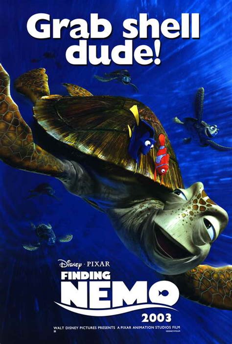 Finding Nemo Movie Poster 27x40 C Eric Bana Erika Beck Albert Brooks
