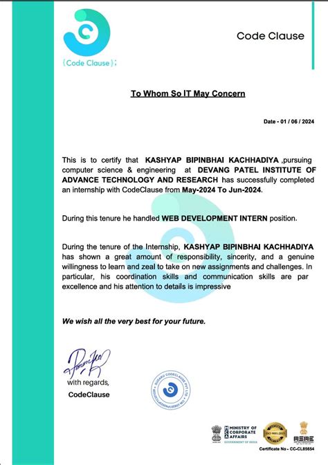 Kashyap Kachhadiya On Linkedin Webdevelopment Codeclause