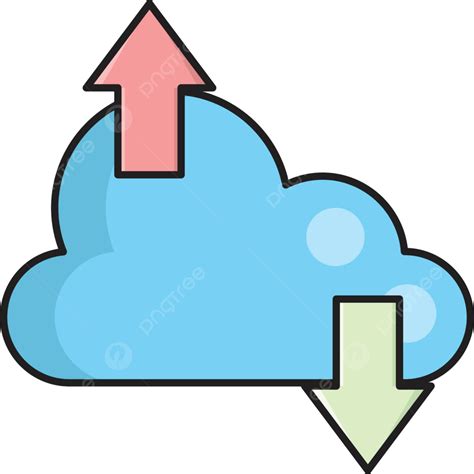 Storage Data Computing Cloud Vector Data Computing Cloud PNG And Vector With Transparent