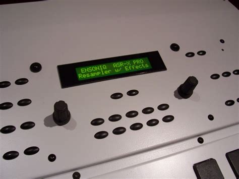 Matrixsynth Custom White Ensoniq Asr X Pro