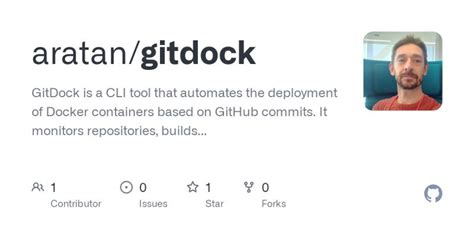 Victor A On Linkedin Github Aratangitdock Gitdock Is A Cli Tool That Automates The