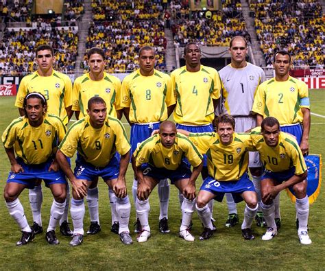 Brazil World Cup 2002 Jugadores De Brasil Timmy Y Sus Amigos