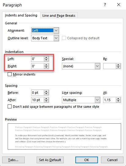 Typing Beyond The Right Margin Microsoft Word