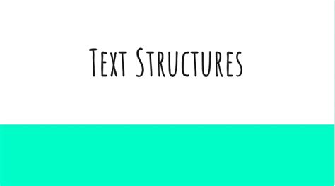 Text Structure Oer Commons