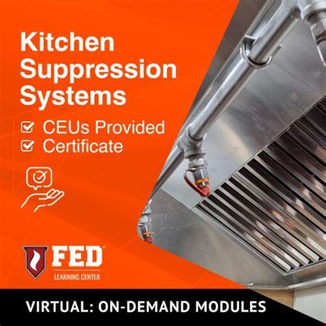 Kitchen Suppression Systems Odm Fed Learning Center