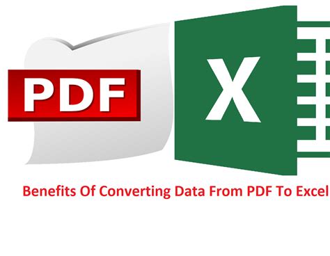 5 benefits of converting data from pdf to excel edataindia