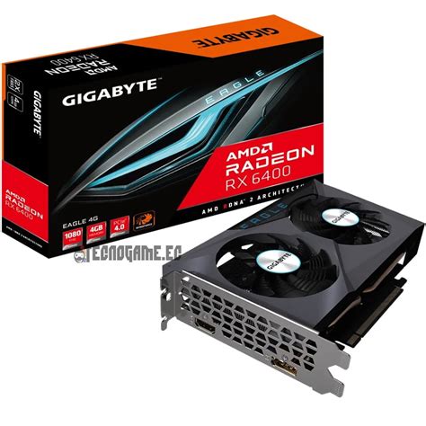 Tarjeta Gráfica Gigabyte Rx 6400 Gddr6 » TecnoGame.Ec