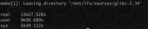 linux from scratch（lfs11 0）编译交叉工具链 glibc 2 34 墨天轮