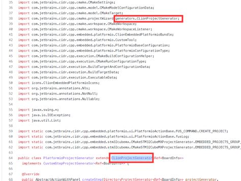 How To Add Items To The Embedded Group Instead Of Other In Clion