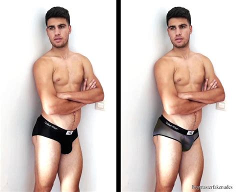Boymaster Fake Nudes Carlos Alcaraz Spanish Tennis Player In Underwear