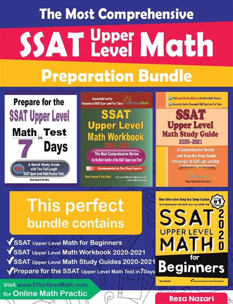 Ssat Upper Level Math Worksheets
