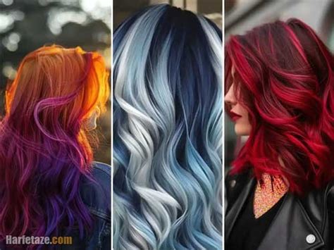 رنگ های شگفت انگیز 2025 برای مو رنگ مو دخترانه فانتزی 2025 حرف تازه