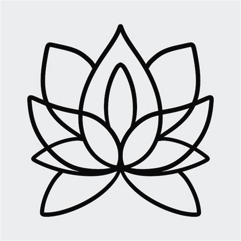 꽃 문신 장식 그림 프리미엄 벡터