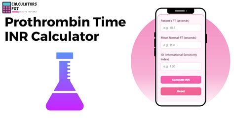 Prothrombin Time Inr Calculator