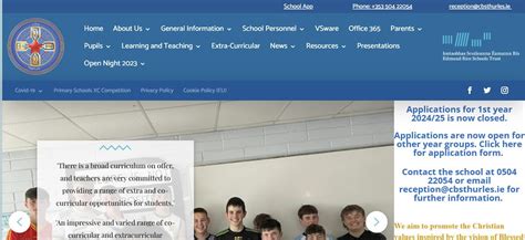Cbs Secondary Thurles Flexiweb