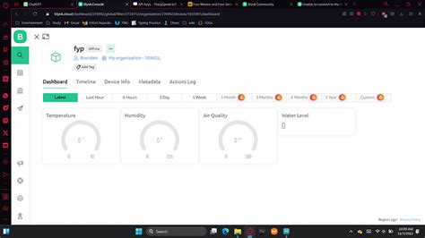 Unable To Connect To The Blynk Server Need Help With My Project