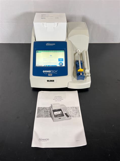 Advanced Instruments Osmotech Single Sample Micro Osmometer Like New Condition Only 50 Tests