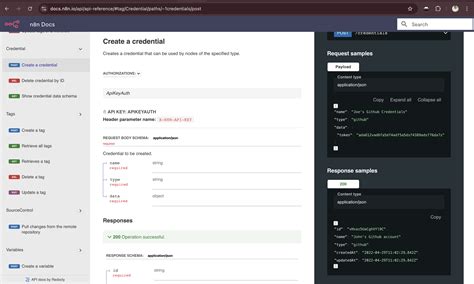 attach new credential through api on the go how to send different