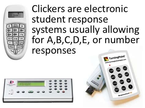 Using Clickers In The Classroom