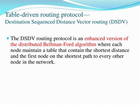 Ppt Wireless Networks Routing Powerpoint Presentation Free Download