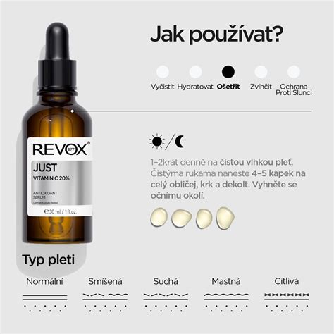 Revox B77 Just Vitamin C 20 Antioxidační Sérum S Vitaminem C Notinocz
