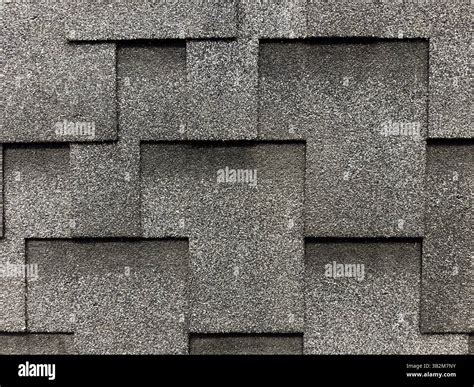 Asphalt Roofing Shingles Texture Background House Roof Shingles Stock