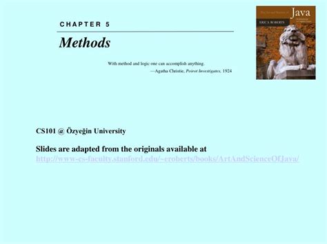 ppt chapter 5—methods powerpoint presentation free download id 1136478