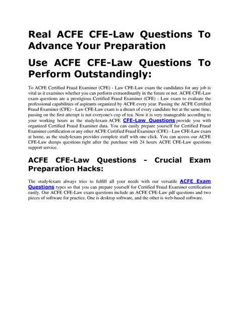 Real Acfe Cfe Real Acfe Cfe Real Acfe Cfe Law Questions To Advance