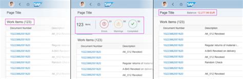 Process Your Tasks With The Sap Fiori Element Work Sap Community