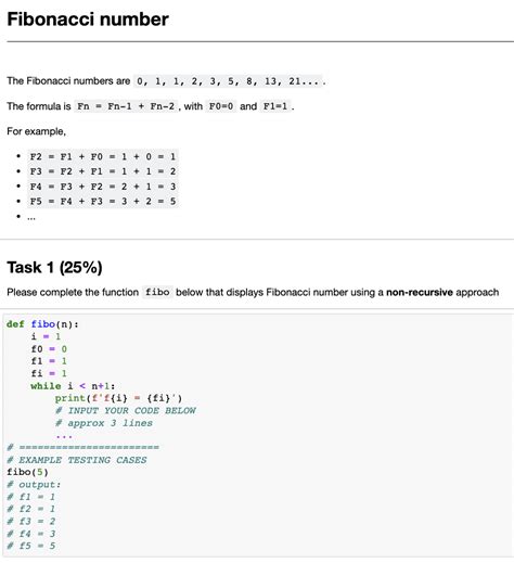 Solved Fibonacci Number The Fibonacci Numbers Are 0 1 1 Chegg