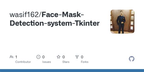Github Wasif162face Mask Detection System Tkinter