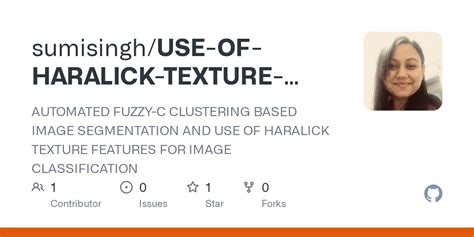 Github Sumisinghuse Of Haralick Texture Features For Image