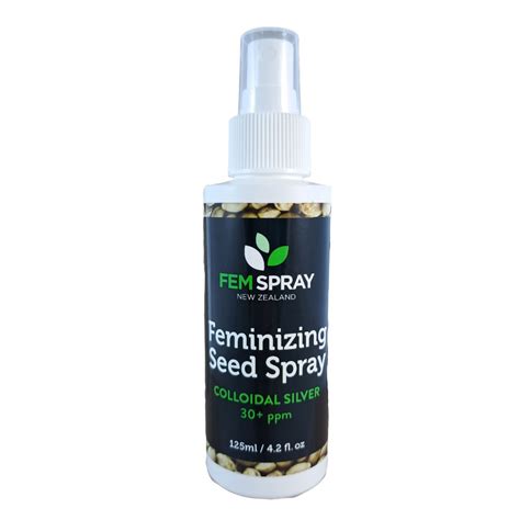 Colloidal Silver Feminizing Seed Spray For Making Feminized Seeds 30ppm Femspray Nz Fem Spray Nz