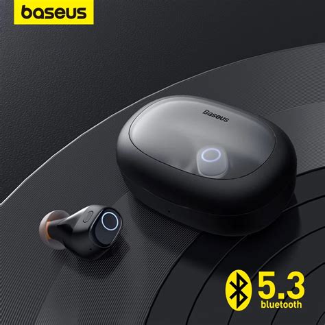 Baseus WM Wireless Earphones TWS Bluetooth Headphones Comfortable Wear Hours Long