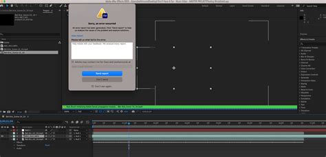 After Effect Crashes Mac Os Ventura Rotobrush Adobe Product Community