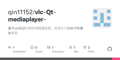 Github Qin Vlc Qt Mediaplayer Vlc Qt Qt