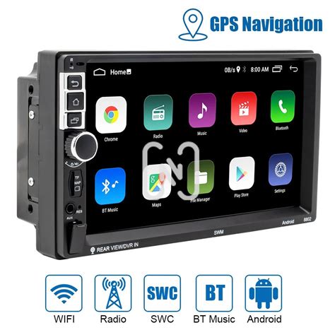 Leitor Multimídia Android Touch Para Veiculos 7 Polegadas