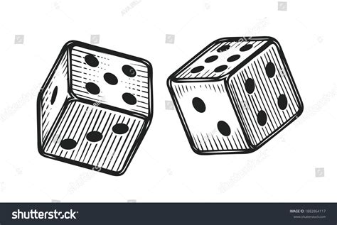 Dice Drawing Easy At Leo Mclucas Blog