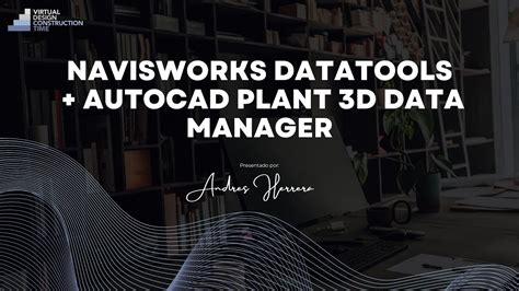 Navisworks Datatools Autocad Plant 3d Data Manager Youtube