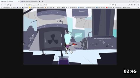 Code In Five Minutes With Zim 07 Sprite Scene 2 Javascript For Html Canvas Learn With