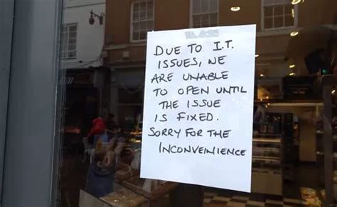 Live Updates Greggs Shops Closed Across Country As Technical Hitch Stops Tills Somerset Live