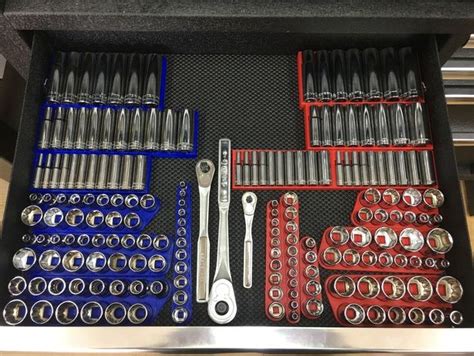 Customizable Socket Organizer For Craftsman Socket Set