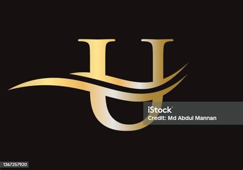 워터 웨이브 컨셉의 레터 U 로고 사인 디자인 U 로고 디자인 벡터 템플릿 결정체에 대한 스톡 벡터 아트 및 기타 이미지 결정체 결혼 의식 결혼식 하객 Istock