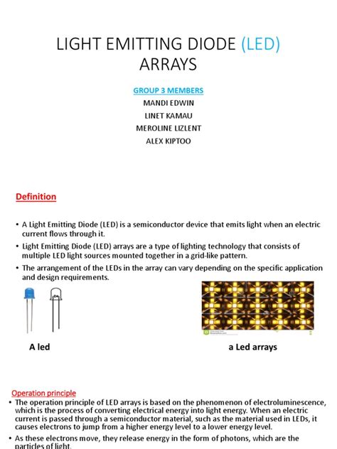 light emitting diode led pdf light emitting diode lighting
