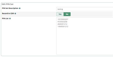 Allowlist Per Inbound Route Applications Modules Freepbx